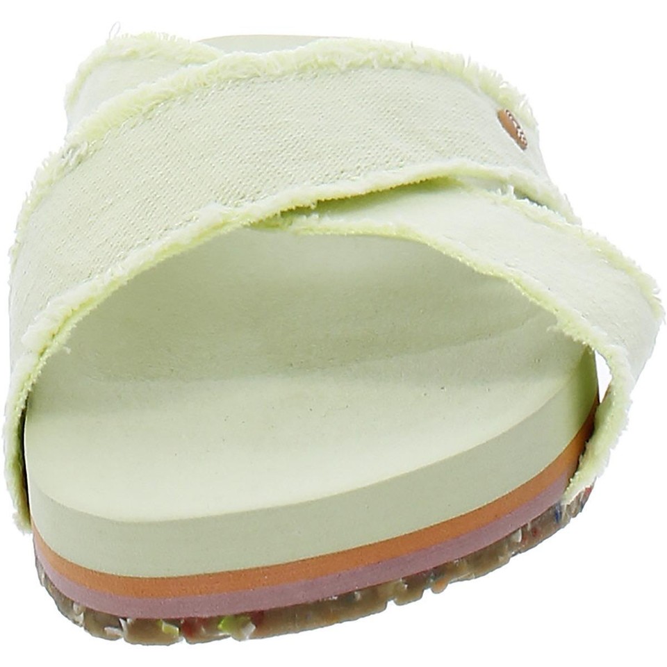 Vionic Beach Womens Panama Green Slide Sandals Shoes 8 Medium (B,M ...