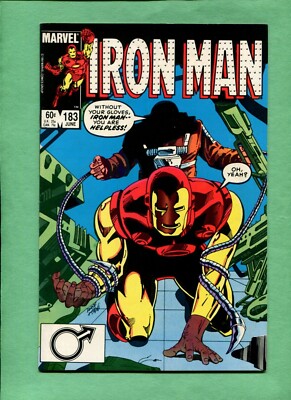 Iron Man #183 Taurus! James Rhodes Marvel Comics June 1984 | eBay