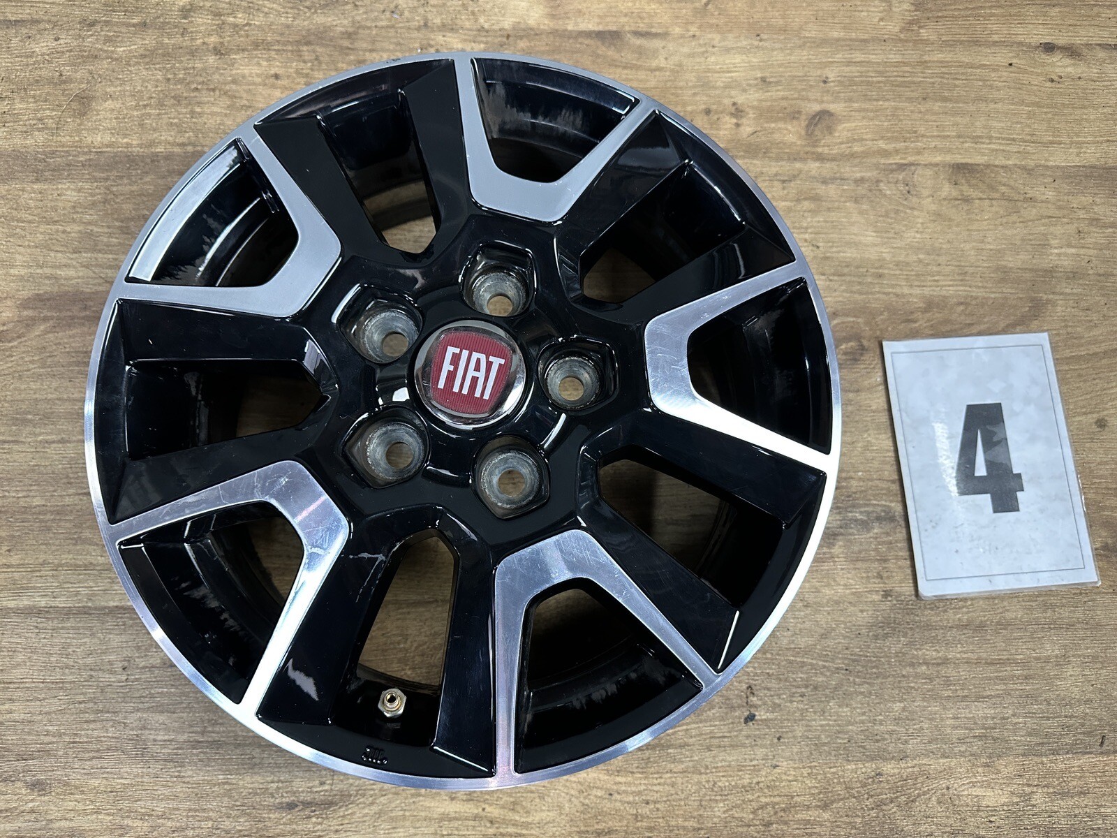 1x Original Fiat Alufelge 6Jx16 ET68 5x118 für Ducato 250 Light ...