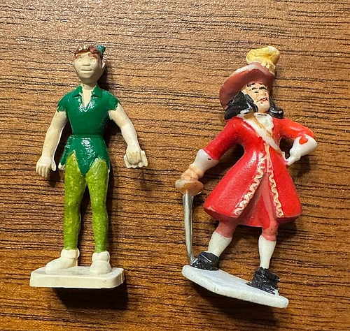 Walt Disney Disneykins Tinykins Peter Pan & Captain Hook Germany 1.5 ...