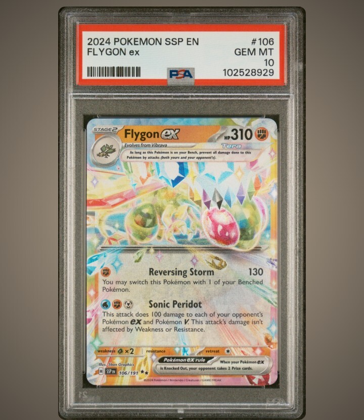 Flygon ex 2024 Scarlet & Violet: Surging Sparks #106/191 Double Rare ...
