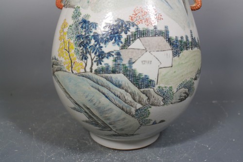 Beautiful Chinese qian jiang cai 浅绛彩 porcelain vase | eBay