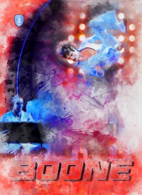 Benson Boone #1 Art Card Limited 2/10 John Rudolph Signed Grammys ...