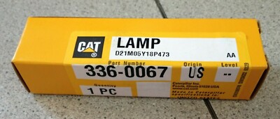 Genuine OEM Caterpillar CAT Lamp 336-0067 | eBay