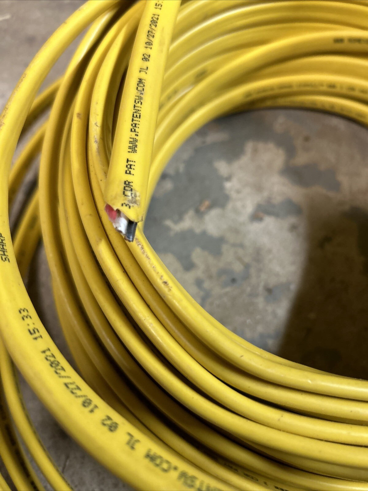 75 Ft Romex 12 AWG 3 Conductor Nonmetallic Building Cable Yellow, | eBay