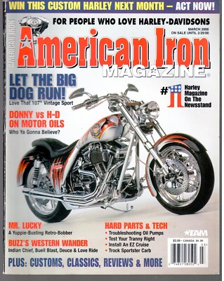 American Iron March 2000 Motorcycle Magazine Harley-Davidsons Best Deal ...