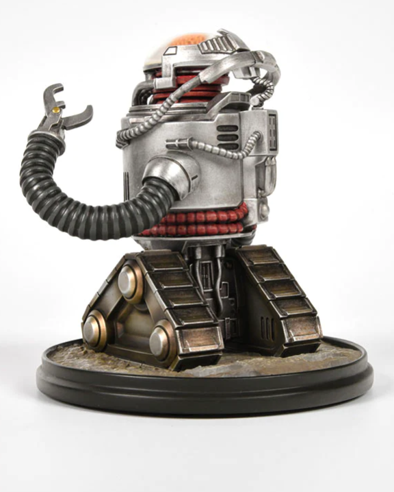 Fallout Robobrain Polyresin Statue Figure Army Regular Silver RB-3928 ...