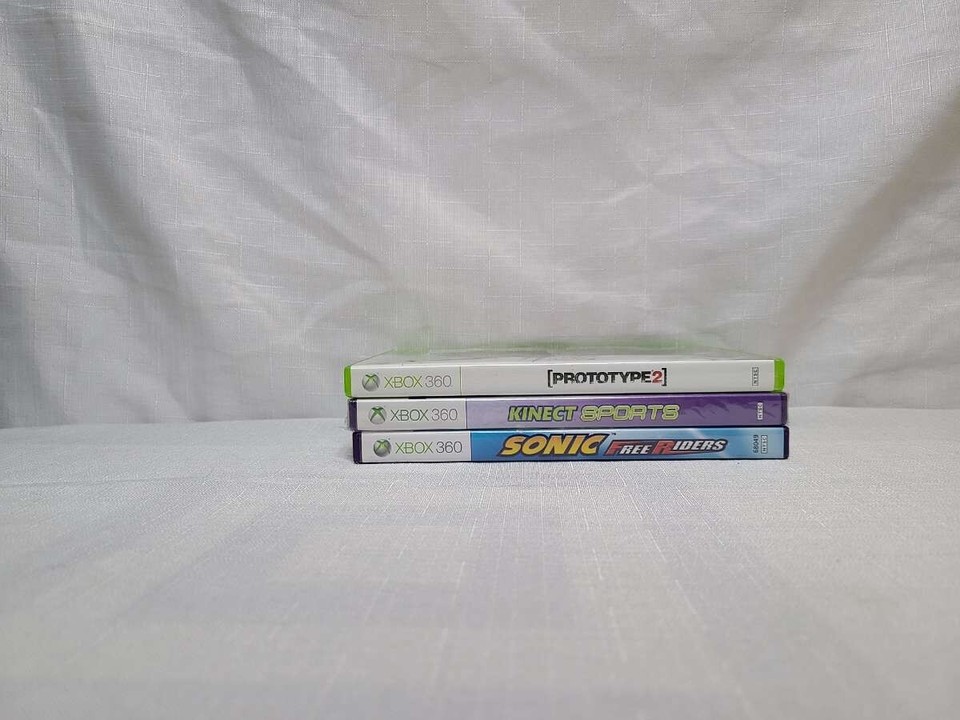 Kinect Sports, Prototype 2, Sonic Free Riders. Xbox 360 885370354881| eBay
