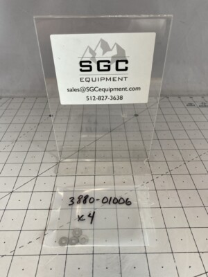 Applied Materials Washer Flat 0.375OD x 0.149ID x 0.31THK SST PN: 3880 ...