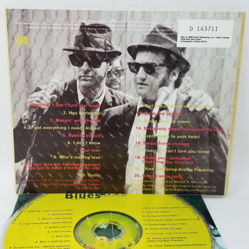 The Blues Brothers Definitive Collection CD | eBay