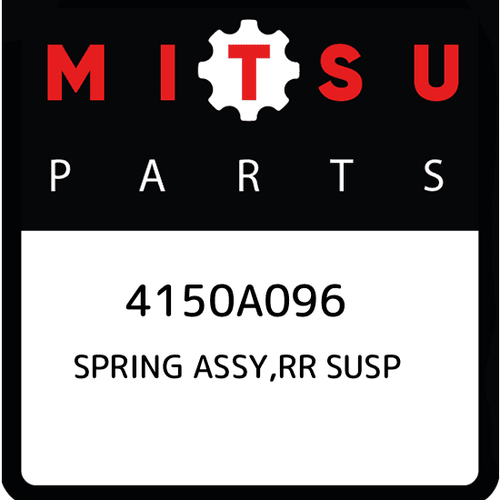 4150A096 Mitsubishi Spring assy,rr susp 4150A096, New Genuine OEM Part ...