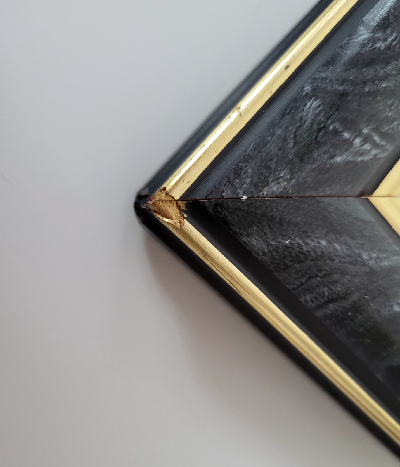 2 Vintage Foil Art Paintings County Scenes By A Carullo | eBay