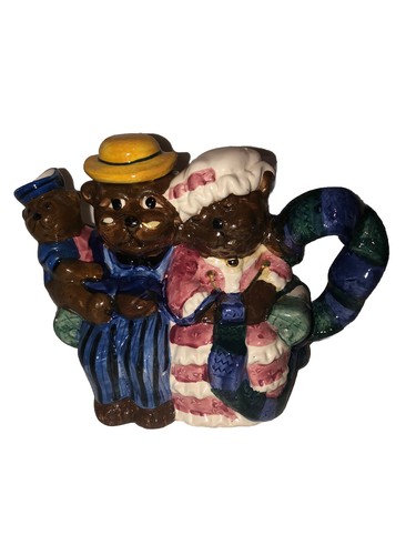 Vintage Nursery Rhyme The Three Bears Teapot Express Productions 😊 | eBay