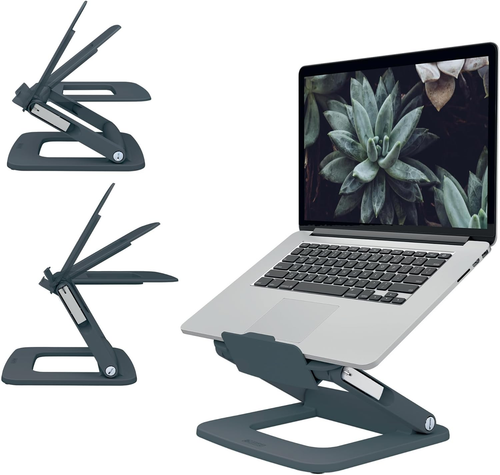 Supporto per Laptop Multi-Angolo Regolabile in Altezza E in Angolazione ...