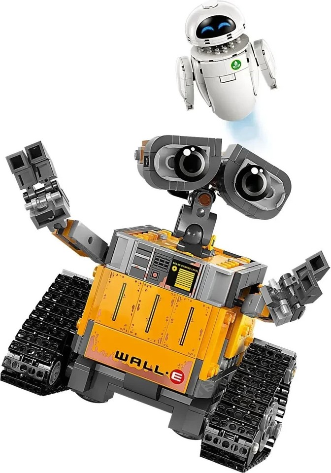 WALL-E & EVE Model Kit with M-O & Hal Figures DIY Decor 43279 | eBay UK