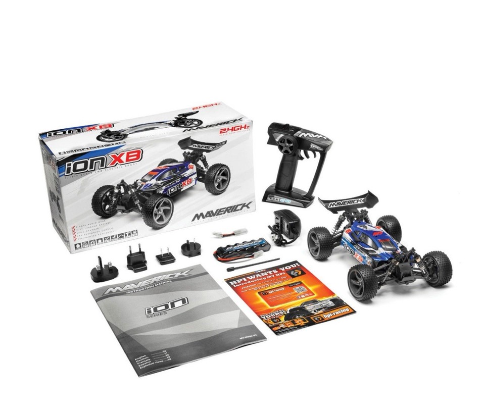 Hpi Racing Maverick Ion Xb 1/18 Electric Buggy 4WD RTR | eBay