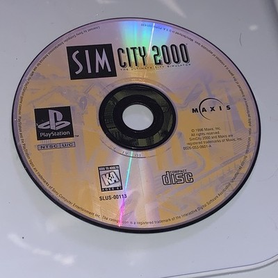 ps1 Simcity 2000 disc only | eBay