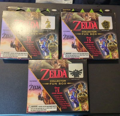 The Legend of Zelda COLLECTOR'S FUN BOX Enterplay Exclusive Pin 3 Box ...