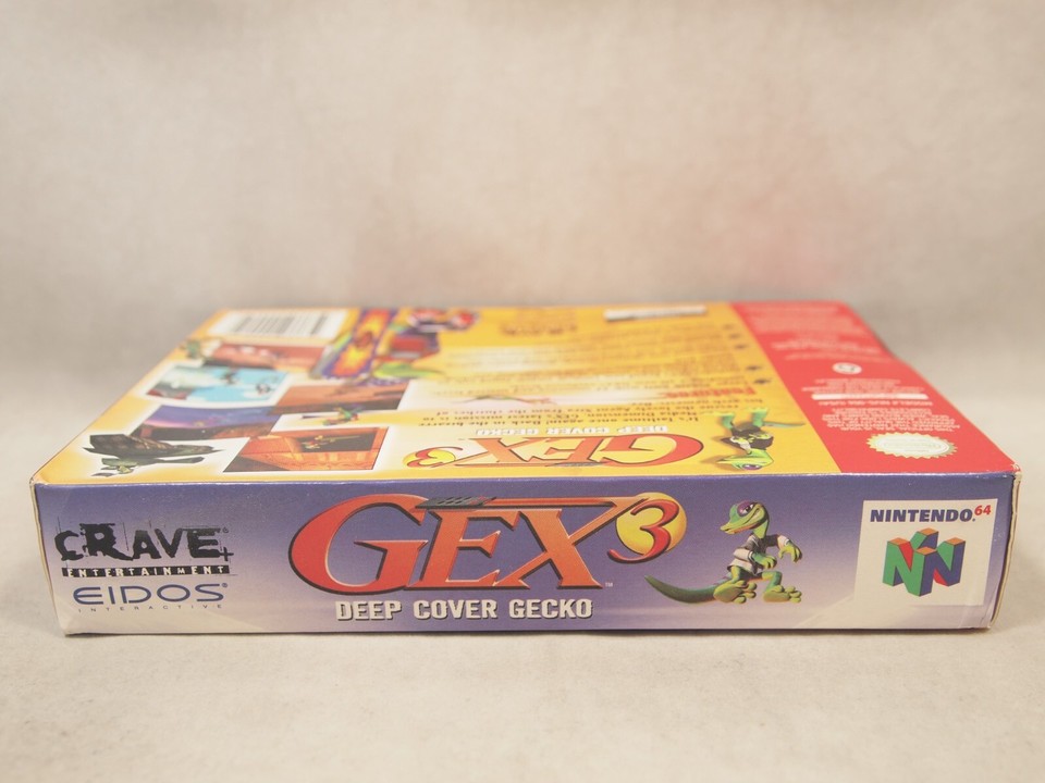 Gex 3 Deep Cover Gecko (Nintendo 64 | N64) Authentic BOX ONLY | eBay