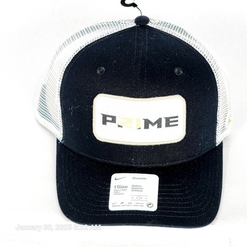 Nike Coach Prime Trucker Sideline Hat Classic99 Cap New Black Colorado ...