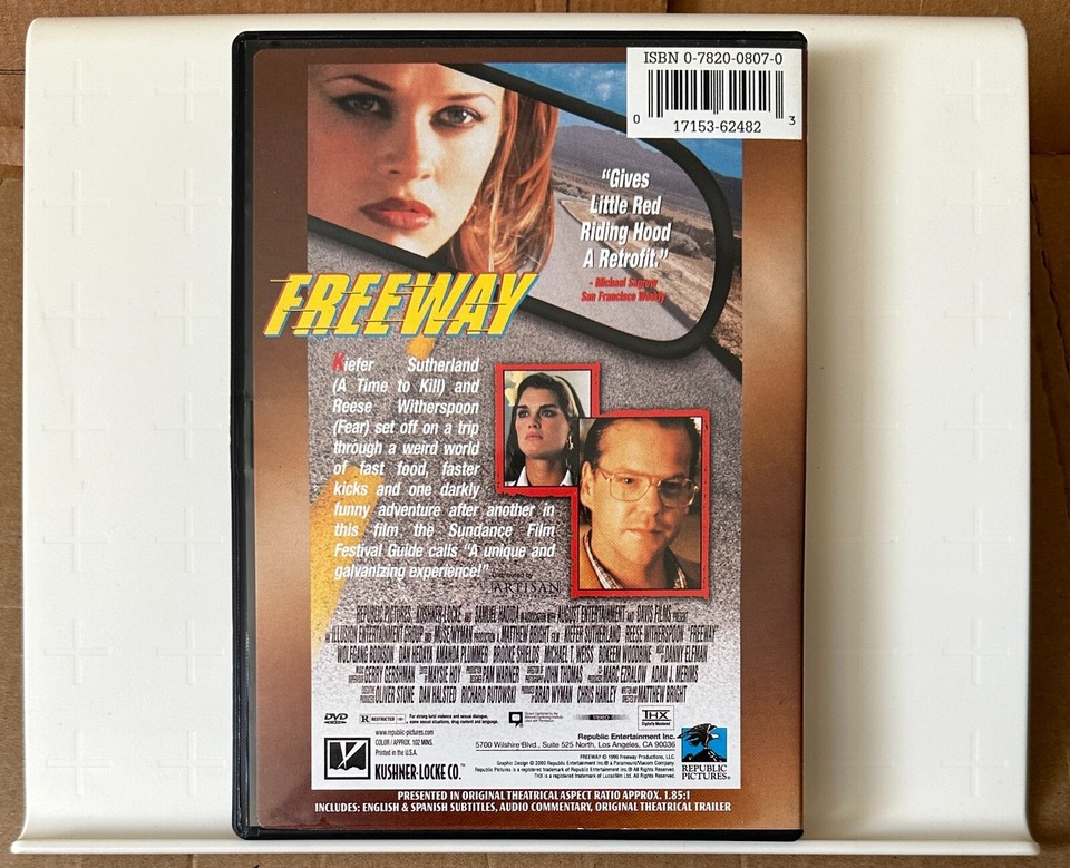 FREEWAY (1996) Reese Witherspoon / Kiefer Sutherland : Widescreen 2000 ...