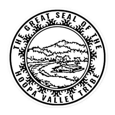 Hoopa Valley Tribe Seal Vinyl Decal Bumper Stickers Indigenous Peoples ...