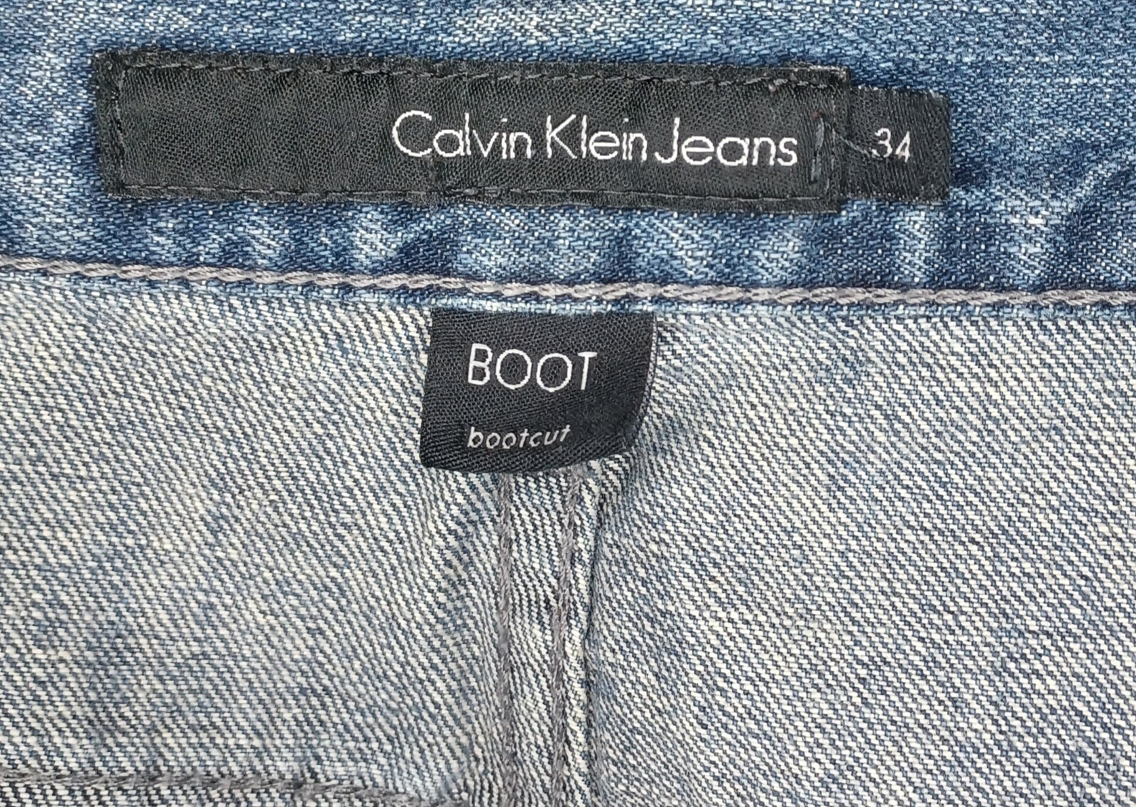 Calvin Klein Bootcut Jeans (Men's Size 34x30) RN 36009 | eBay