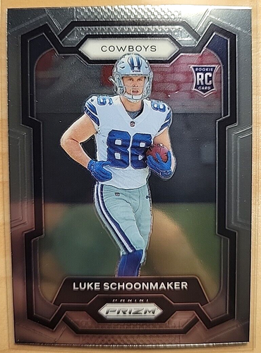 2023 Panini Prizm Football Luke Schoonmaker Rookie Card no.325 Dallas ...