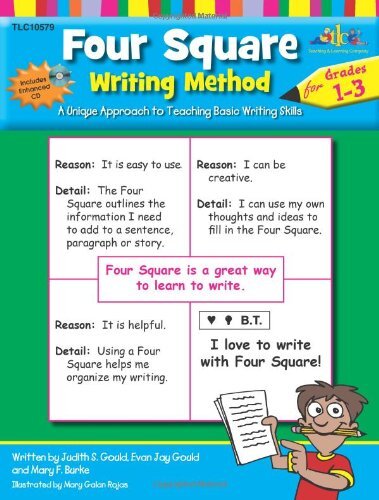 FOUR SQUARE WRITING METHOD GRADES 1-3 W/ ENHANCED CD By Judy Gould ...