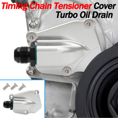K20 K24 K Series Timing Chain Tensioner Oil Return Plate Turbo Drain ...