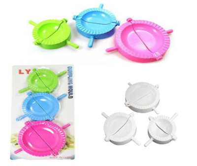 Dumpling Mould Pasty Pastry Press Dough Dimsum Empanada Gyoza Maker 3pc ...