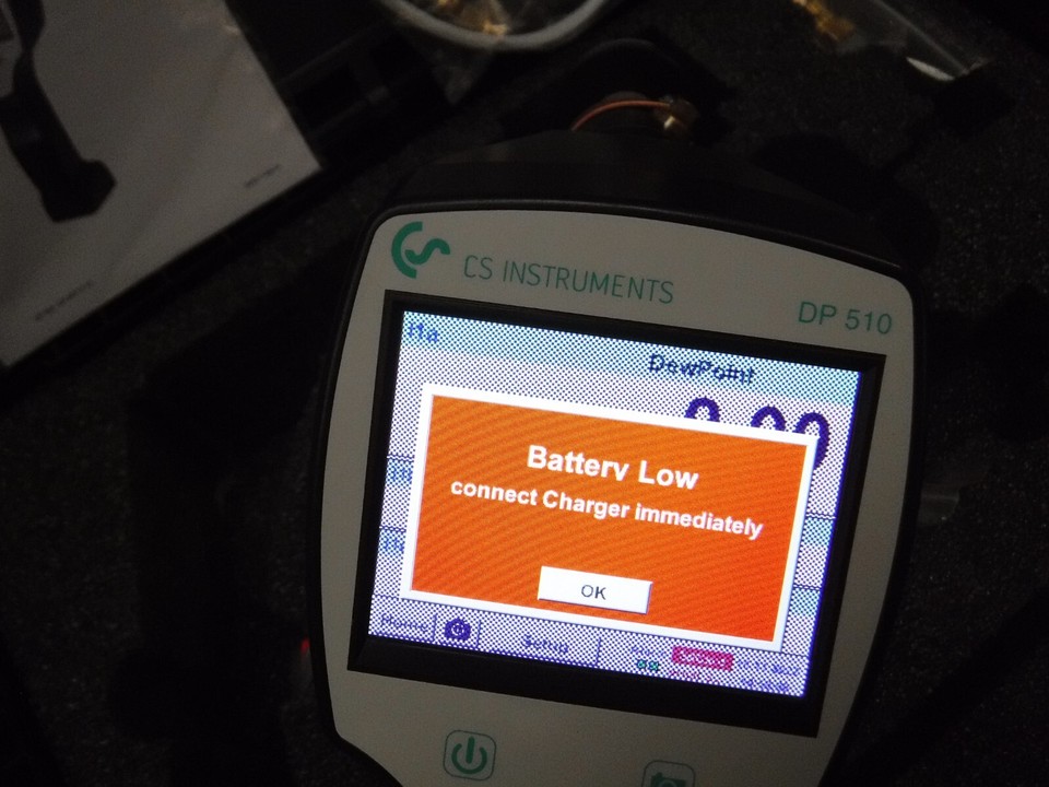 CS Instruments DP 510 Portable Dew point Meter | eBay