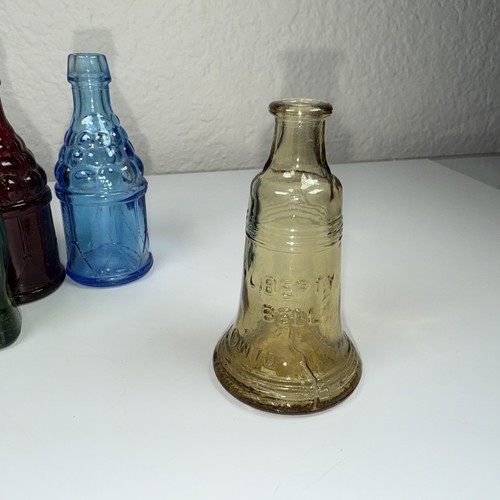 Lot Of 5 VINTAGE MINIATURE Wheaton Bitters Bottles 3" tall | eBay