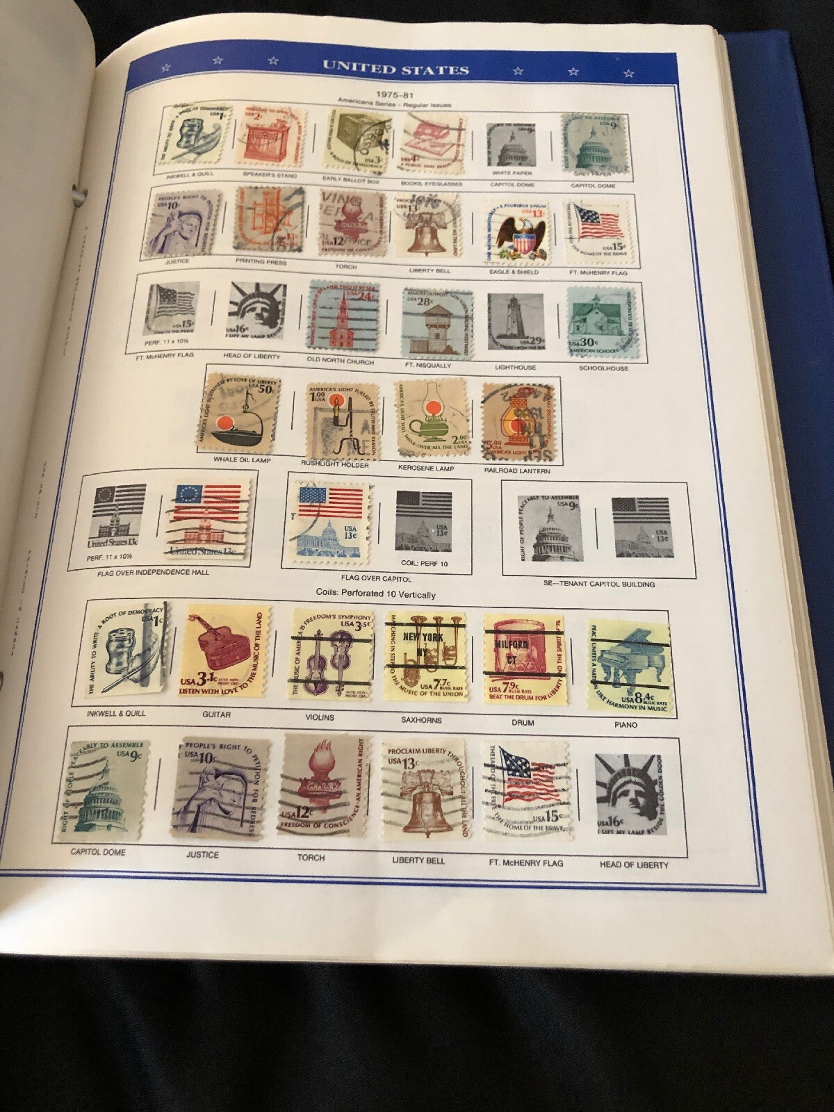 United States Postal Stamp Albulm | eBay