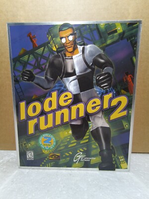Lode Runner 2 PC Big Box, NEW Factory Sealed! VGA Ready! RARE-Vintage ...