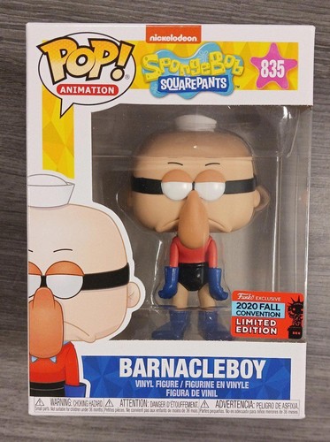 Barnacle Boy Funko Pop 835 2020 Fall Convention | eBay