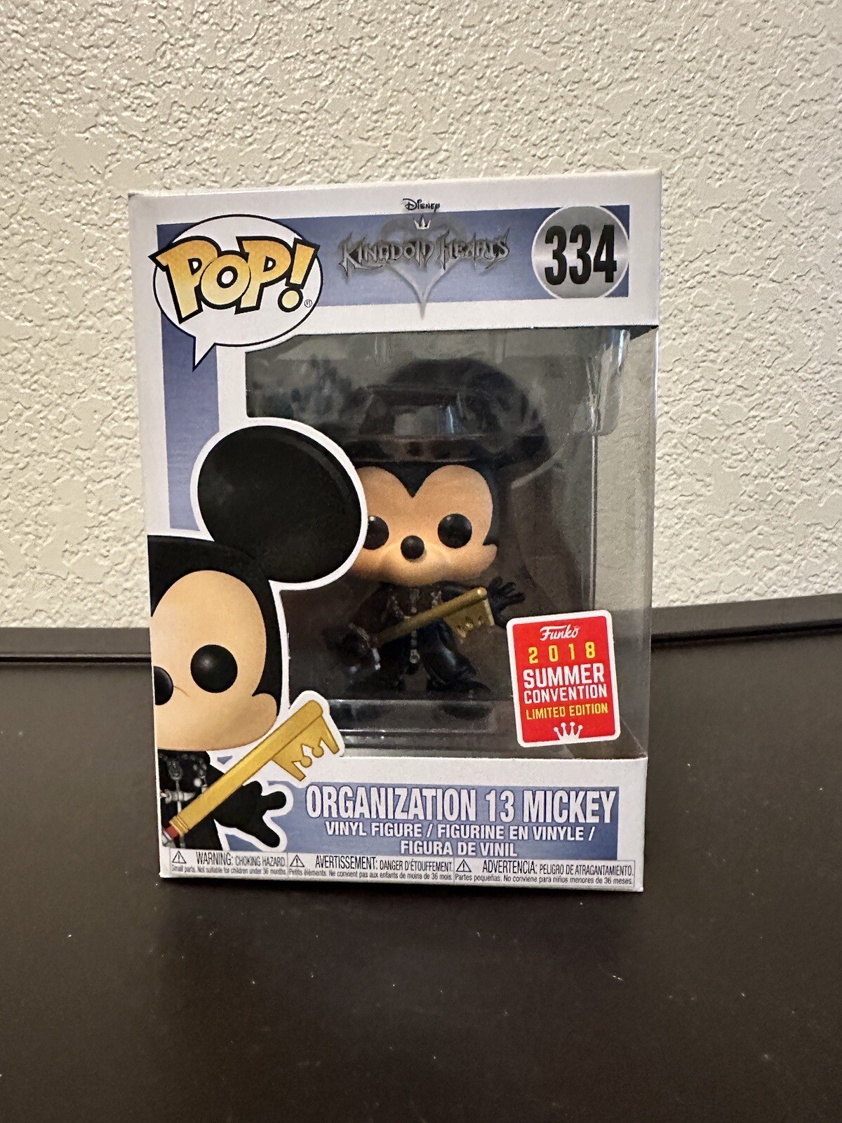 Funko Pop! Organization 13 Mickey Kingdom Hearts Summer Convention ...