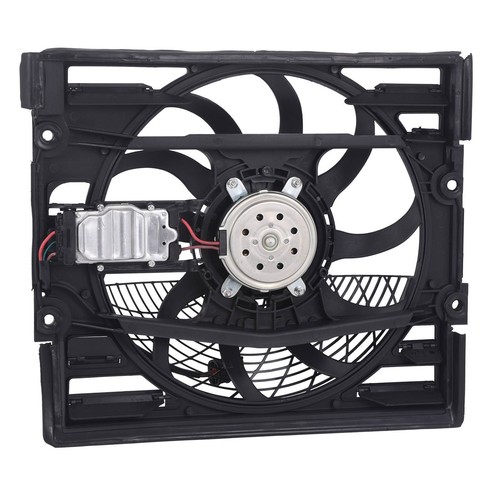Radiator Cooling Fan Assembly Fits BMW 740i 740iL 750iL Z8 1999-2003 ...