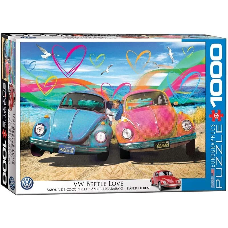 Multicolor Volkswagen Beetle