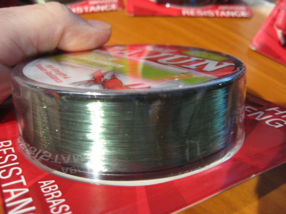 Cajun Tough Gator Green Fishing Line 12 LB Test 330 Yards Smooth Cast ...