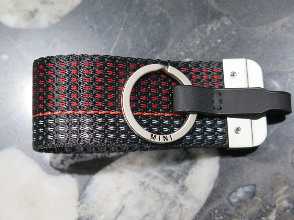 Mini Cooper JCW Style OEM Key Fob Lanyard | Black