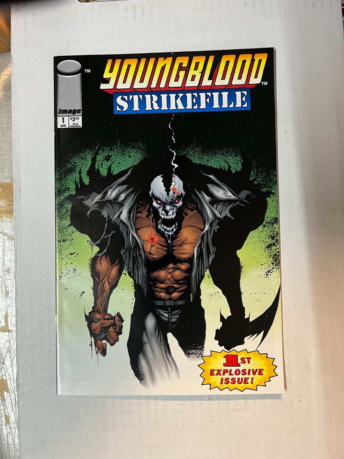 Youngblood Strikefile #1 Variant Cover 1993 Image Comics | Combined ...