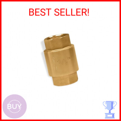 One Way Check Valve 1/2" Female Backflow Preventer, Check Valve for ...