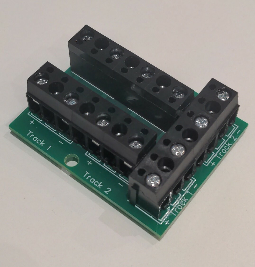 4 Way Power Bus Dropper Wire Connector Splitter Dual 2 Track ...