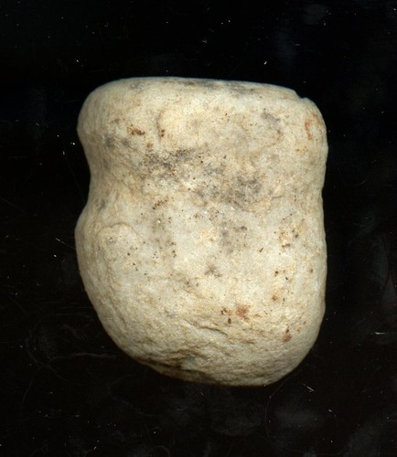 Indian Artifacts- Nice 3/4 Groove Quartz Hammerstone | eBay