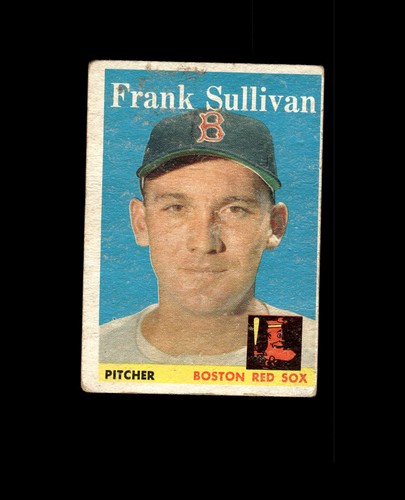 1958 Topps 18 Frank Sullivan POOR #D1,488975 | eBay