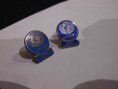 Lot de 2 pin’s UNICEF 2007 et 2006 | eBay
