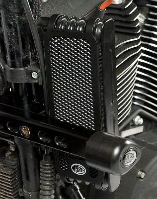 R&G Black Oil Cooler Guard For 08-10 Harley-Davidson Sportster 1200 ...