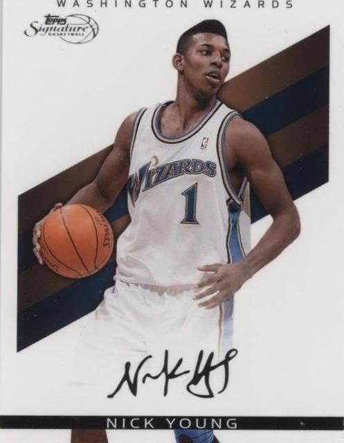 2008-09 Topps Signature - Nick Young #TS-NY Facsimile Signature /289 ...