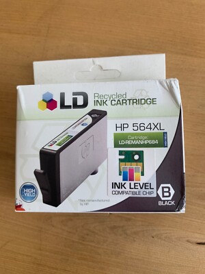 NEW LD Recycled HP 564XL High Yield Black Ink Cartridge LD-REMANHP684 ...